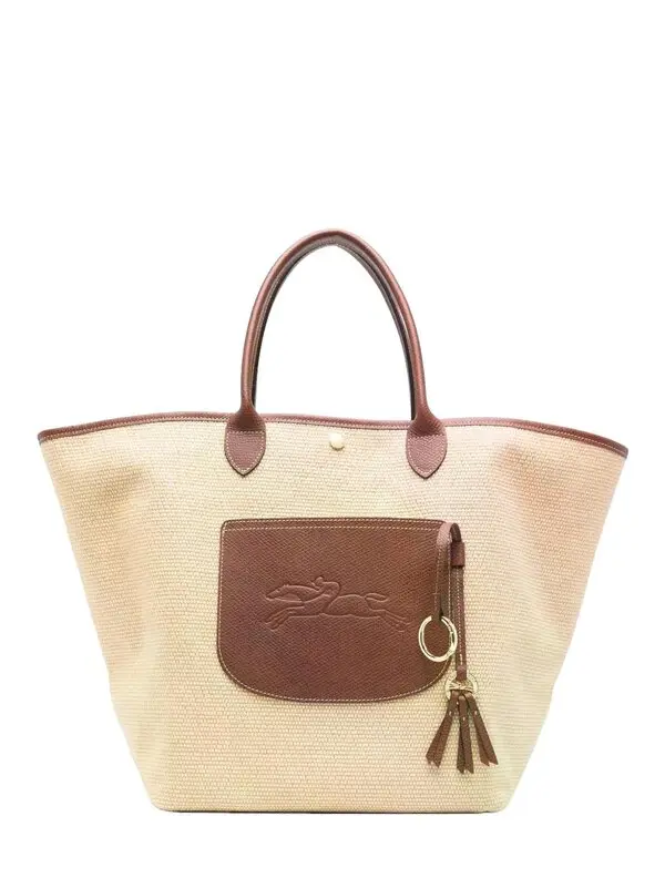 Longchamp Le Pliage Basket Tote - Neutrals