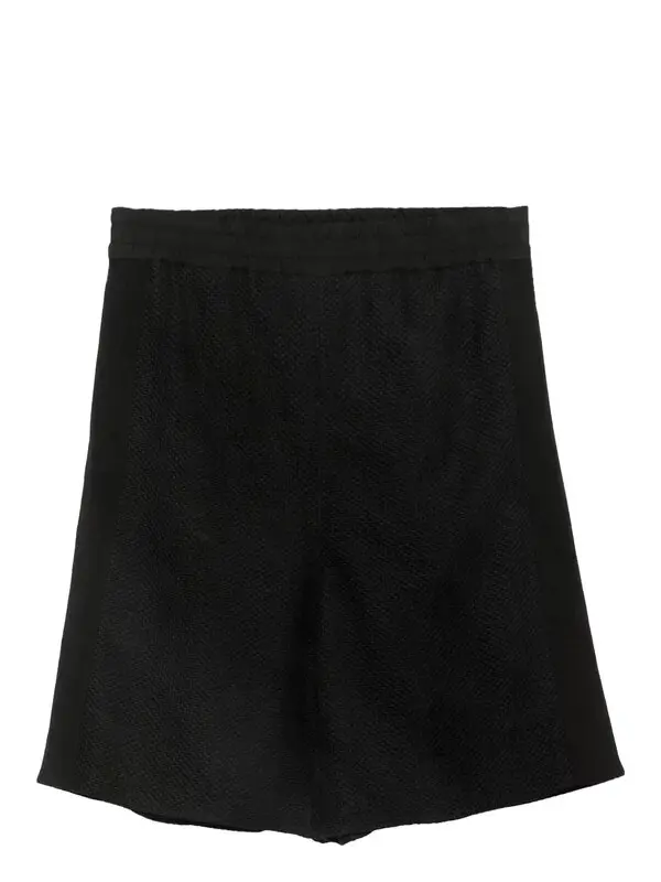JIL SANDER Interwoven-design Shorts - Black