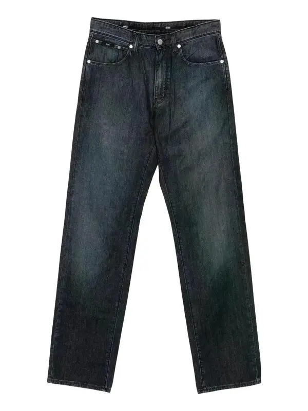 Hugo Boss Straight Leg Jeans - Blue