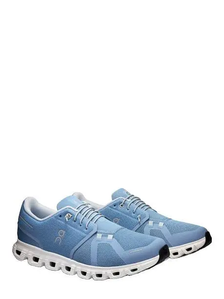 On Cloud 6 Sneaker - Chambray/ White