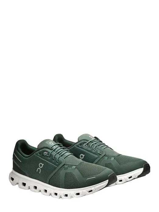 On Cloud 6 Sneaker - Olive/evergreen