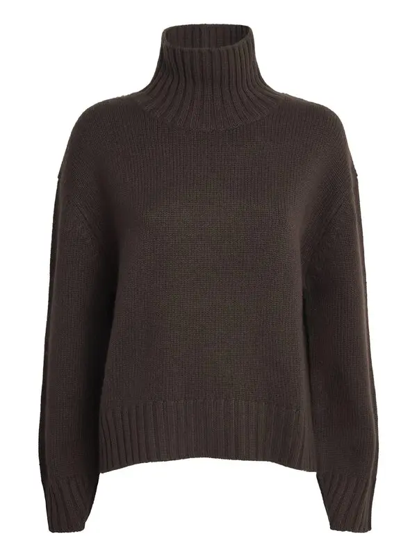 Almada Label Wool-cashmere Nola Sweater - Brown