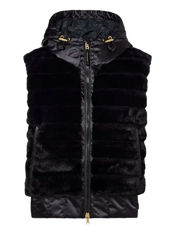 Bogner Yumi Down Faux Fur Ski Jacket - Black