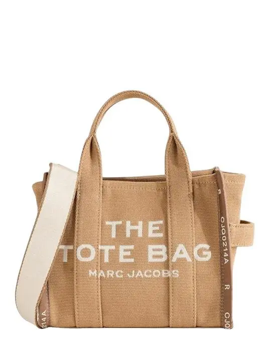 Marc Jacobs The Jacquard Small Tote Bag - Camel/tan