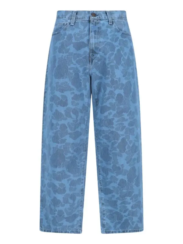Carhartt Work In Progress Single Knee Duck Jeans - Blue