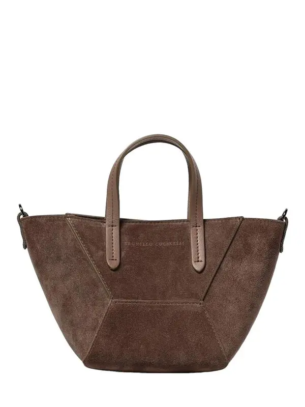 Brunello Cucinelli Shoulder Bag - Dove Grey