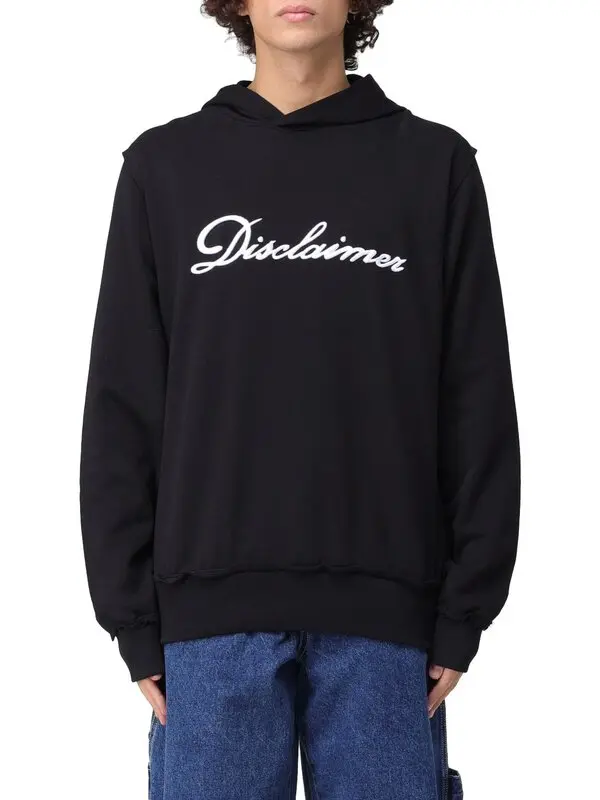 DISCLAIMER Pullover Sweater - Black