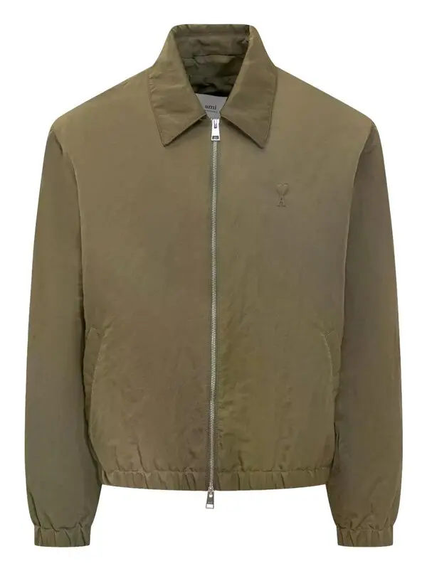 Ami Zip-up Jacket - Green