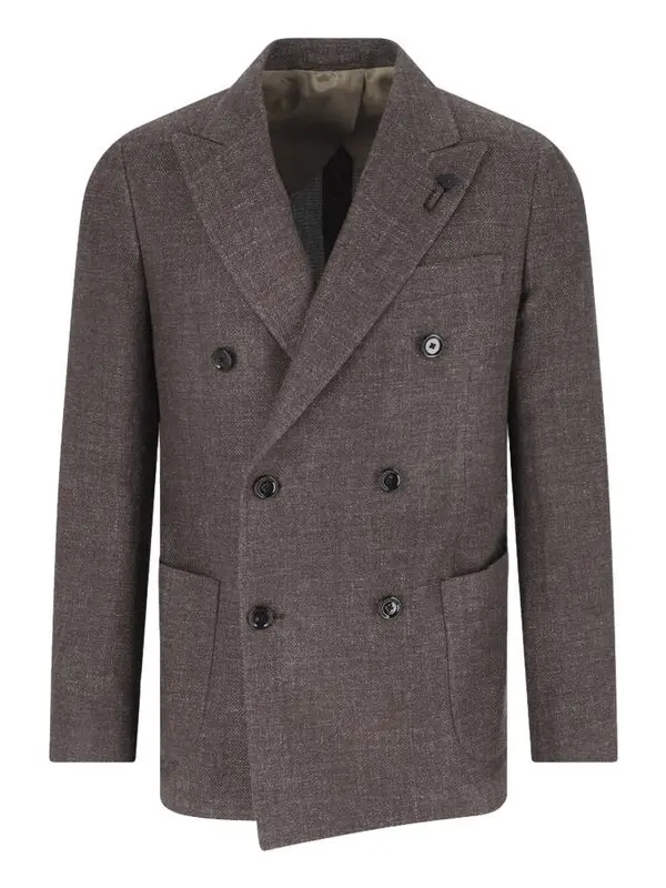 LARDINI Jacket - Brown