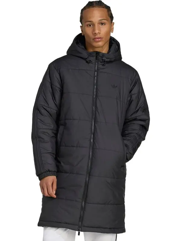 Adidas Adicolor Long Jacket - Black / Black / Black / Black