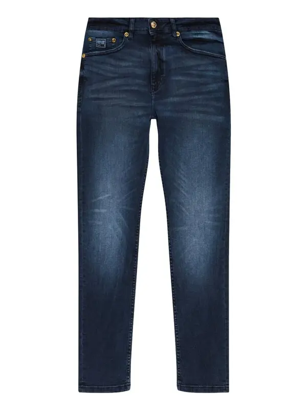 Versace Tapered Leg Jeans - Navy Blue