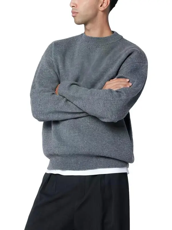 Soft Goat Cashmere Sweater - Grey