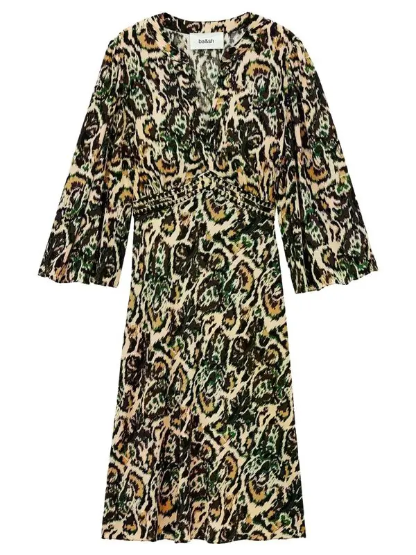 Ba&sh Onia Midi Dress - Neutrals