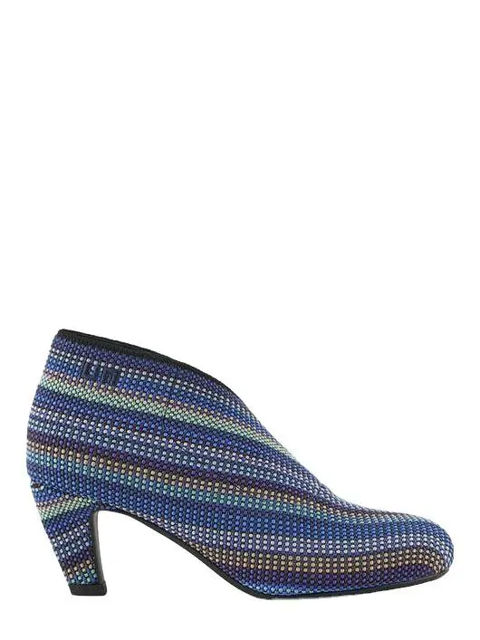 United Nude Fold Mid Ankle Booties - Blue Mix