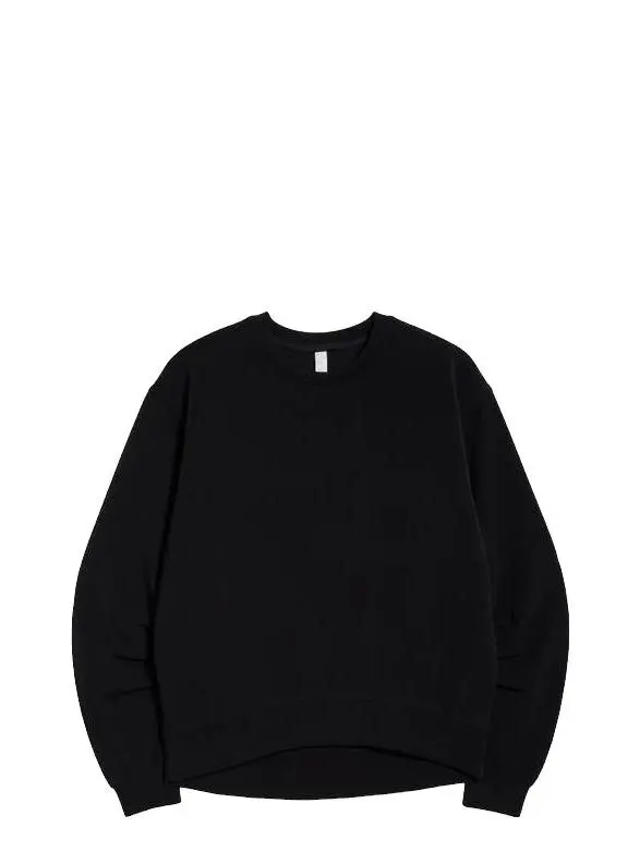 Zella Cozy Scuba Sweatshirt - Black