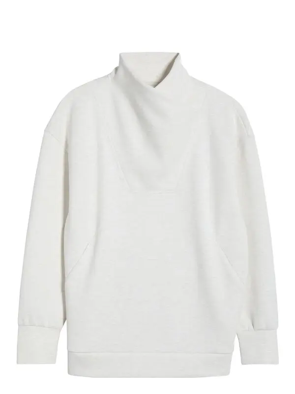 Zella Scuba Tunic - Beige Ivory Heather