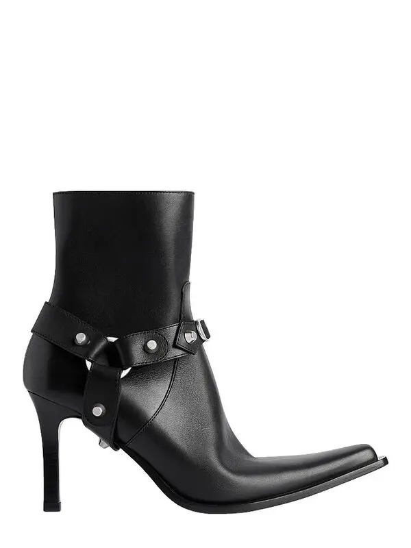 Balenciaga City Harness Booties - Noir Multi