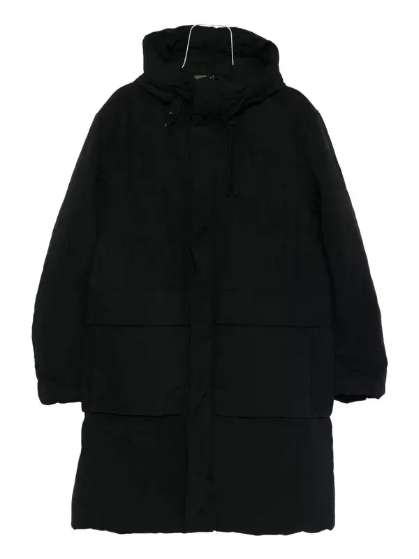 TEN C Hooded Parka - Black