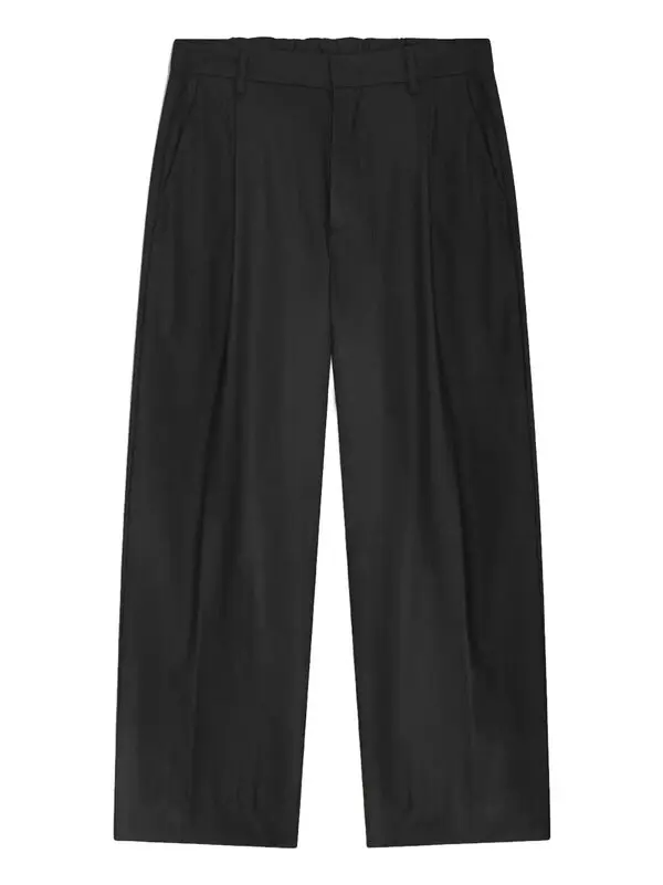 Nn07 Pleated Trousers - Black