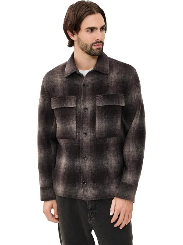 Rag & Bone Austin Wool Shirt Jacket - Brpld