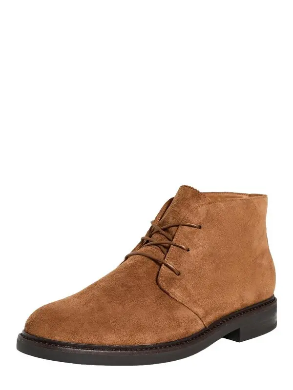 Ralph Lauren Asher Chukka Mid-cut Boots - Teak