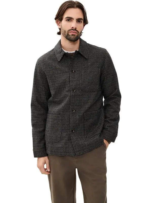 Rails Pascal Checkered Jacket - Grey Check Plaid