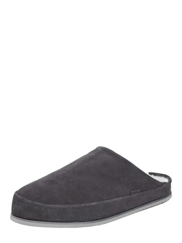 HARI MARI Tio Shearling Slippers - Slate