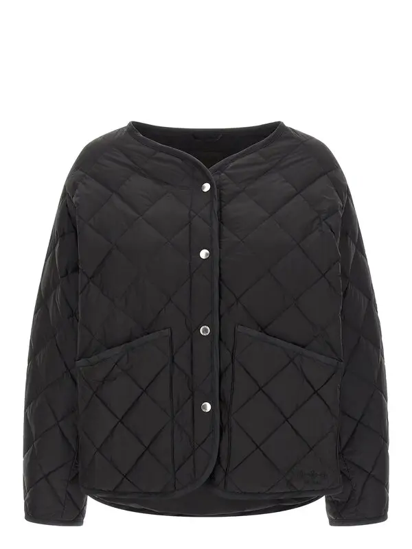 TATRAS Aster' Quilted Blouson - Black