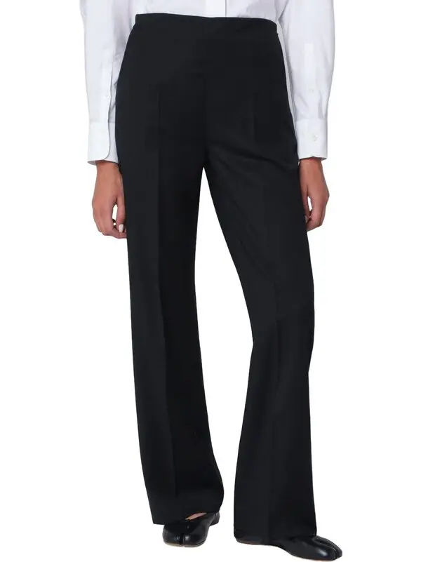 MKDT STUDIO Priska Trousers In Wool - Black