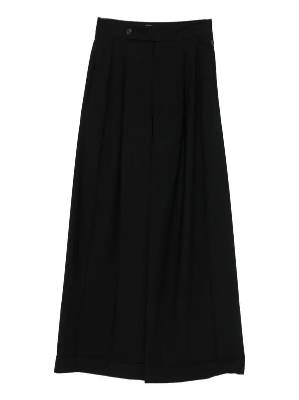 Closed Hanbury Wool Blend Trousers - Black
