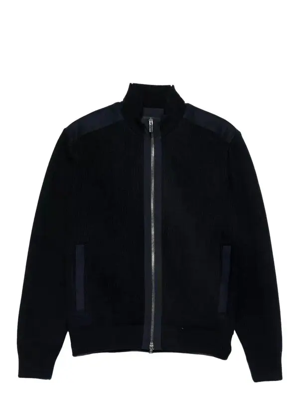 Paul & Shark Zip-up Wool Cardigan - Blue