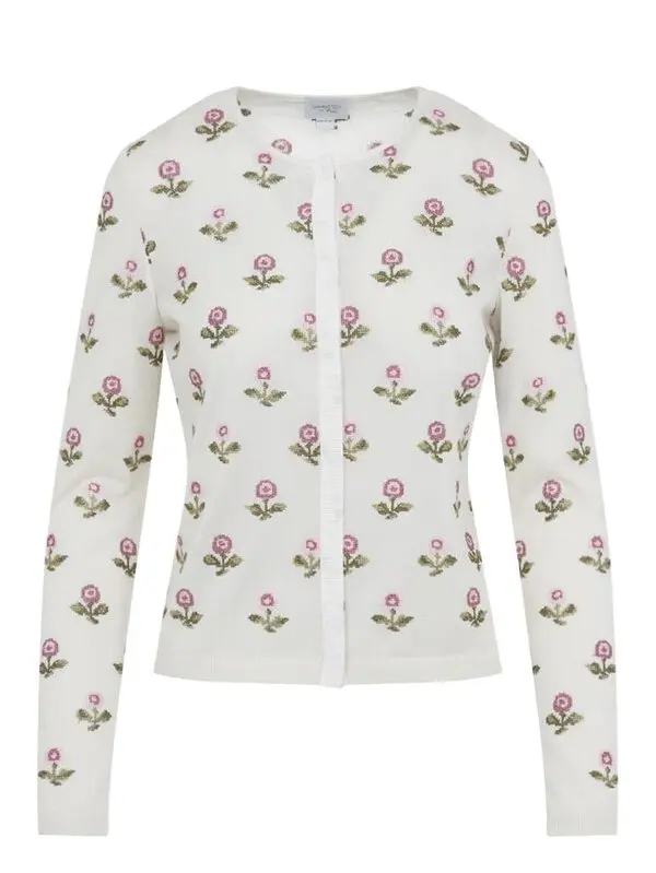 Giambattista Valli Knit Cardigan - Beige
