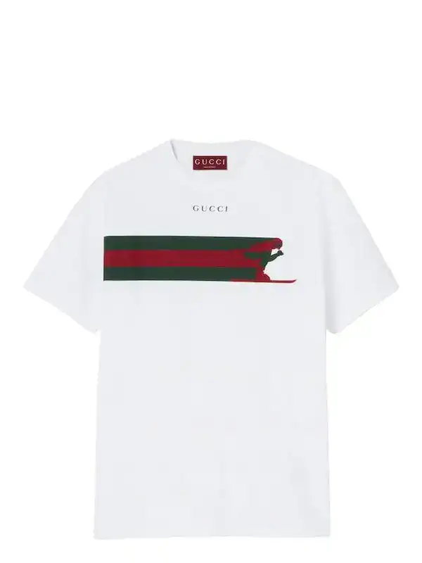 White Gucci T-shirts For Men | Editorialist