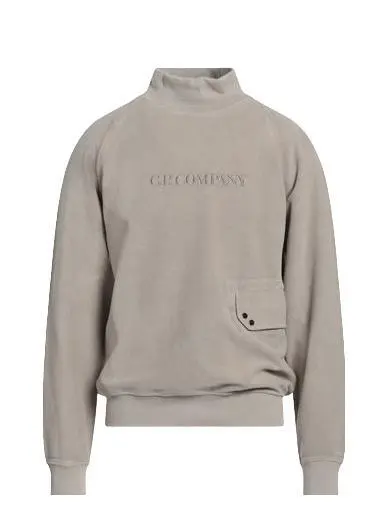 C.P. COMPANY Cotton-blend Fleece Sweatshirt - Sage Green