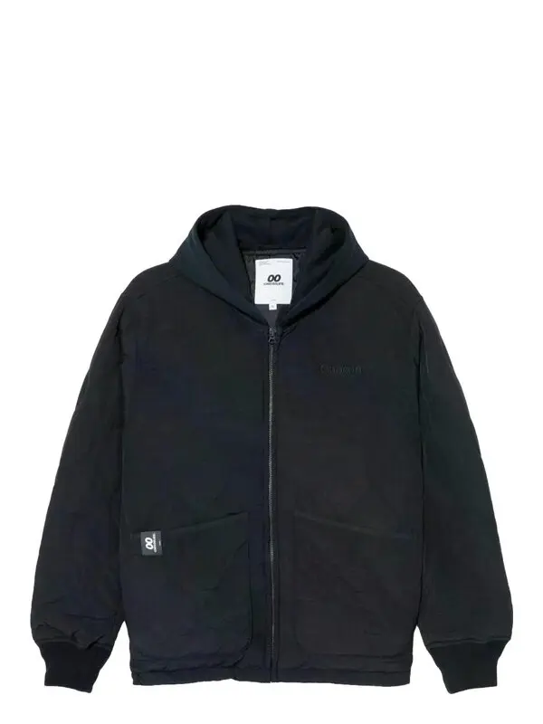CHOCOOLATE Logo-embroidered Padded Jacket - Blue
