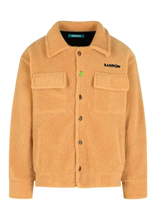 BARROW Teddy Acrylic-blend Jacket - Beige