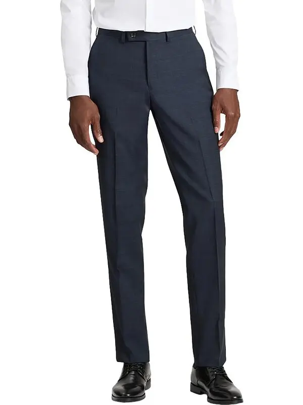 Ted Baker London Wright Plaid Modern Fit Suit Pants - Dark Teal