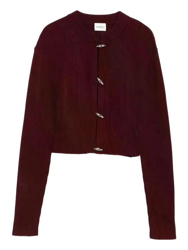 Yuzefi Stella Cardigan - Red