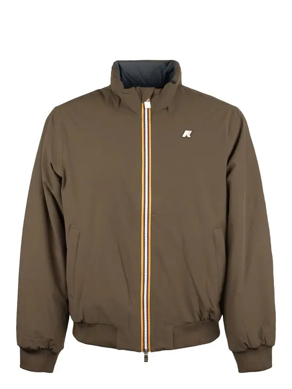 K-WAY Arsene Reversible Jacket - Blue, Green