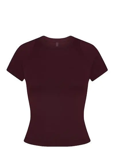 Nike X Skims Airy Baby Tee - Currant