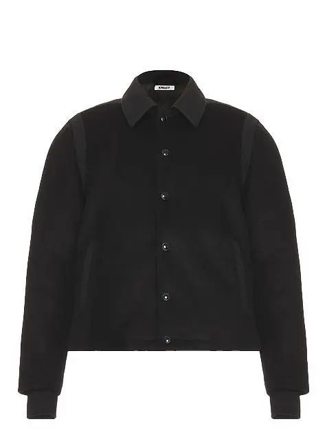 KROST Mercer Varsity Jacket - Black