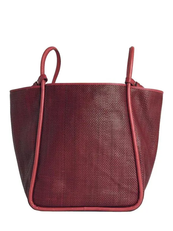Dragon Diffusion Ana Bordo Leather Bag - Bordeaux