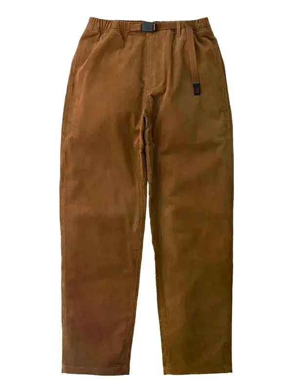 Gramicci Belt-detail Corduroy Trousers - Brown