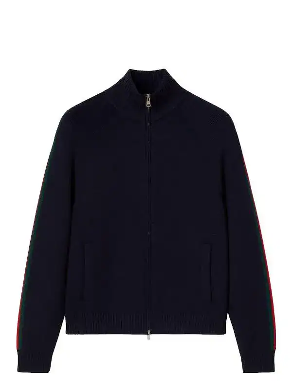 Gucci Blue Jackets For Men | Editorialist