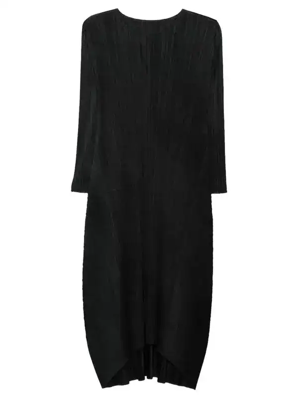 strapless open back dress April Monthly Colors Dress in Black by Pleats Please Issey Miyake – Idlewild