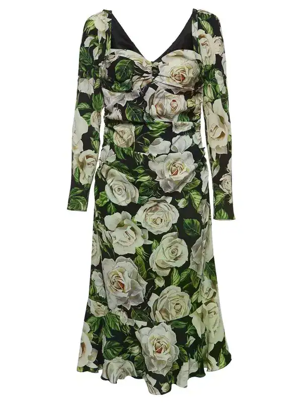 Dolce & Gabbana Green Dresses | Editorialist
