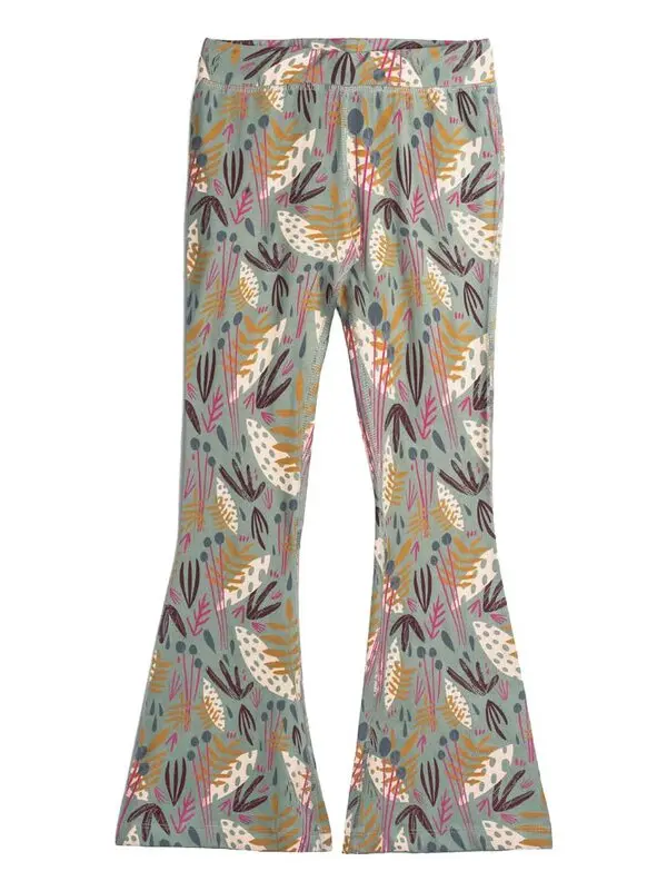 MIGHTLY Organic Cotton Solid Flare Leggings - Whimsy