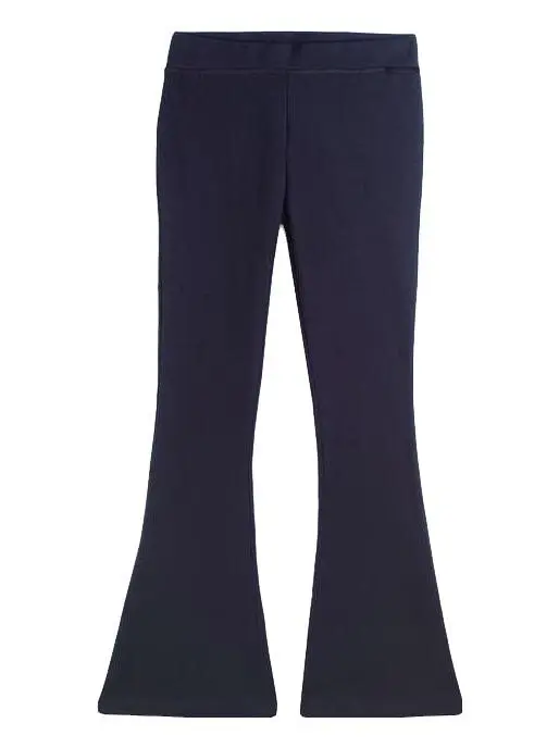 MIGHTLY Organic Cotton Solid Flare Leggings - Navy