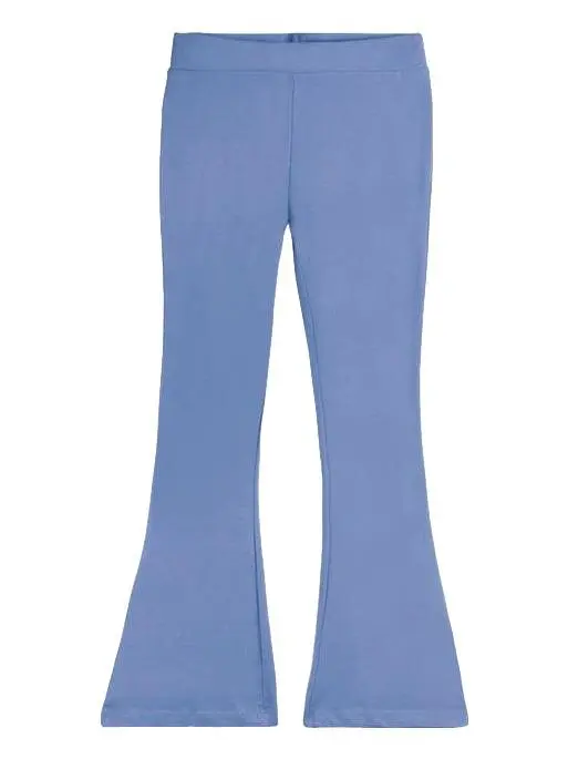 MIGHTLY Organic Cotton Solid Flare Leggings - Periwinkle
