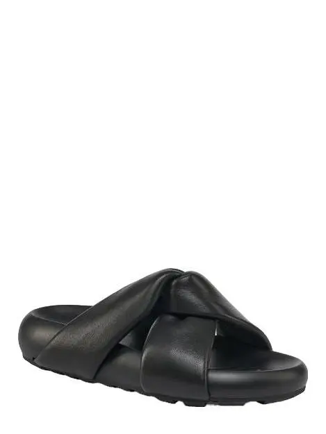 J/SLIDES NYC Calista Sandals - Black